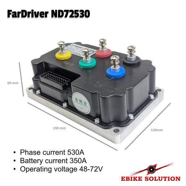 Fardriver ND72530 72V EV Programmable FOC Controller For Electric Scoo ...