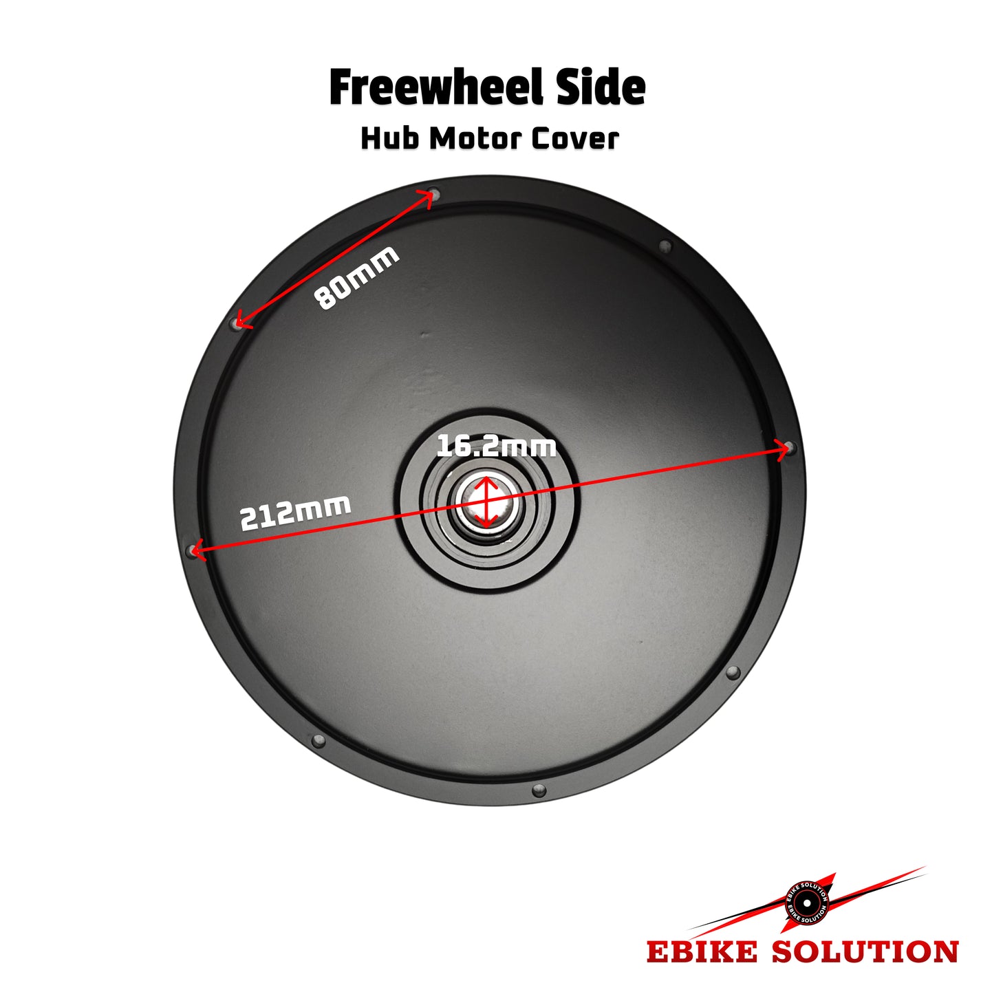 3000w EBike Side Cover Hub Motor Plate Side Rotor Cover – Ebike Solution