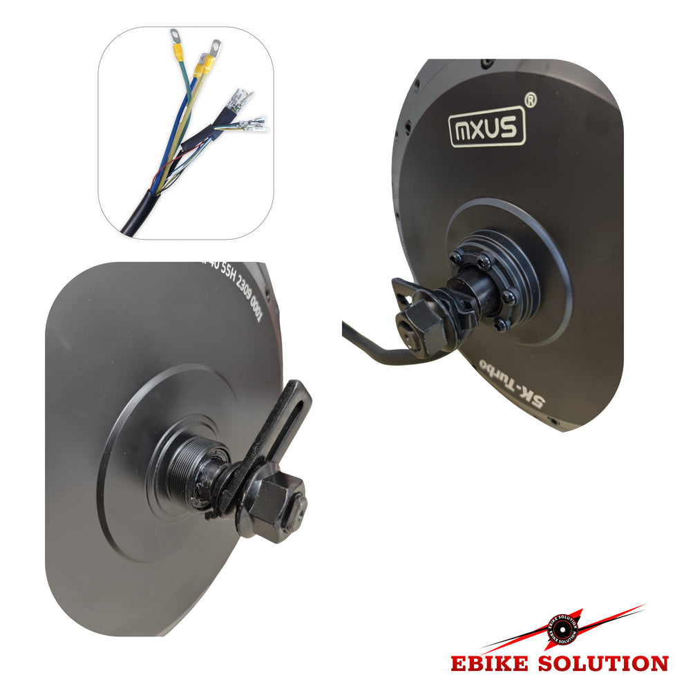 Mxus 5K-Turbo 55H V3 5000W 48-72V Ebike Hub Motor Electric Bike MTB DI ...