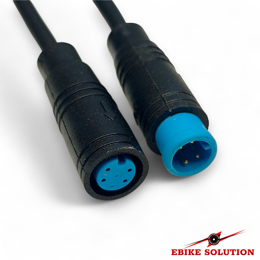 M8 2 3 4 5 6 Pin Julet Electric Ebike Plug Connector Wiring Line ...